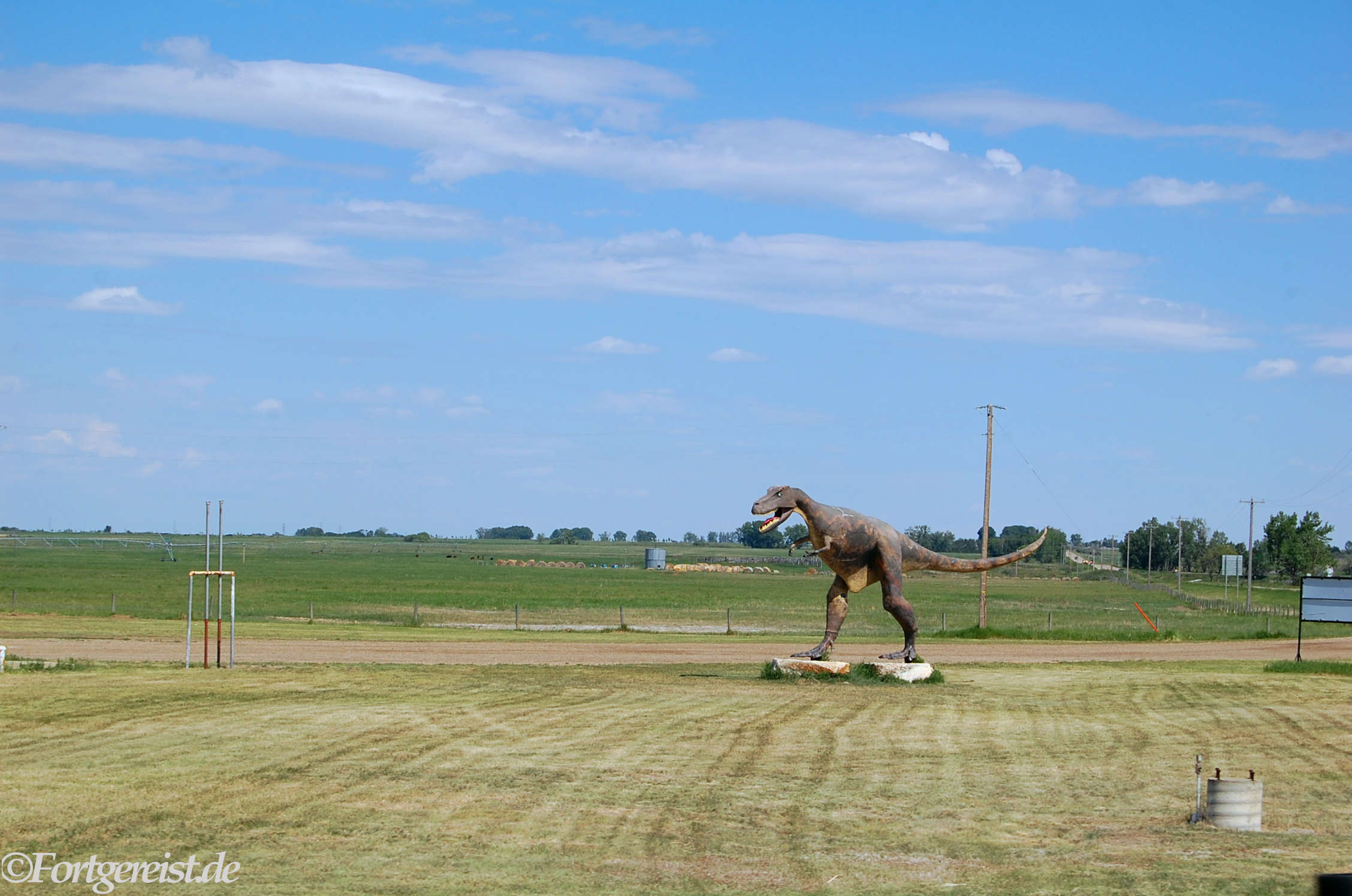Not so bad - Der Dinosaur Provincial Park - Fortgereist